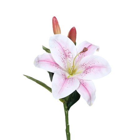 Crin artificial crem-roz - 36 cm - eMAG.ro