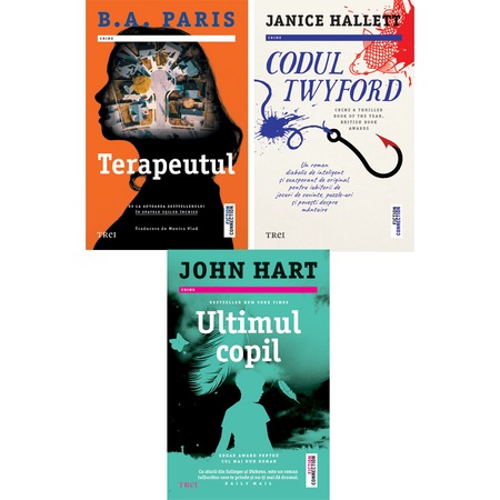 Pachet Crime, 3 carti - eMAG.ro