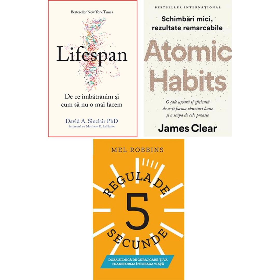 Pachet Bestseller Lifestyle, 3 carti - eMAG.ro