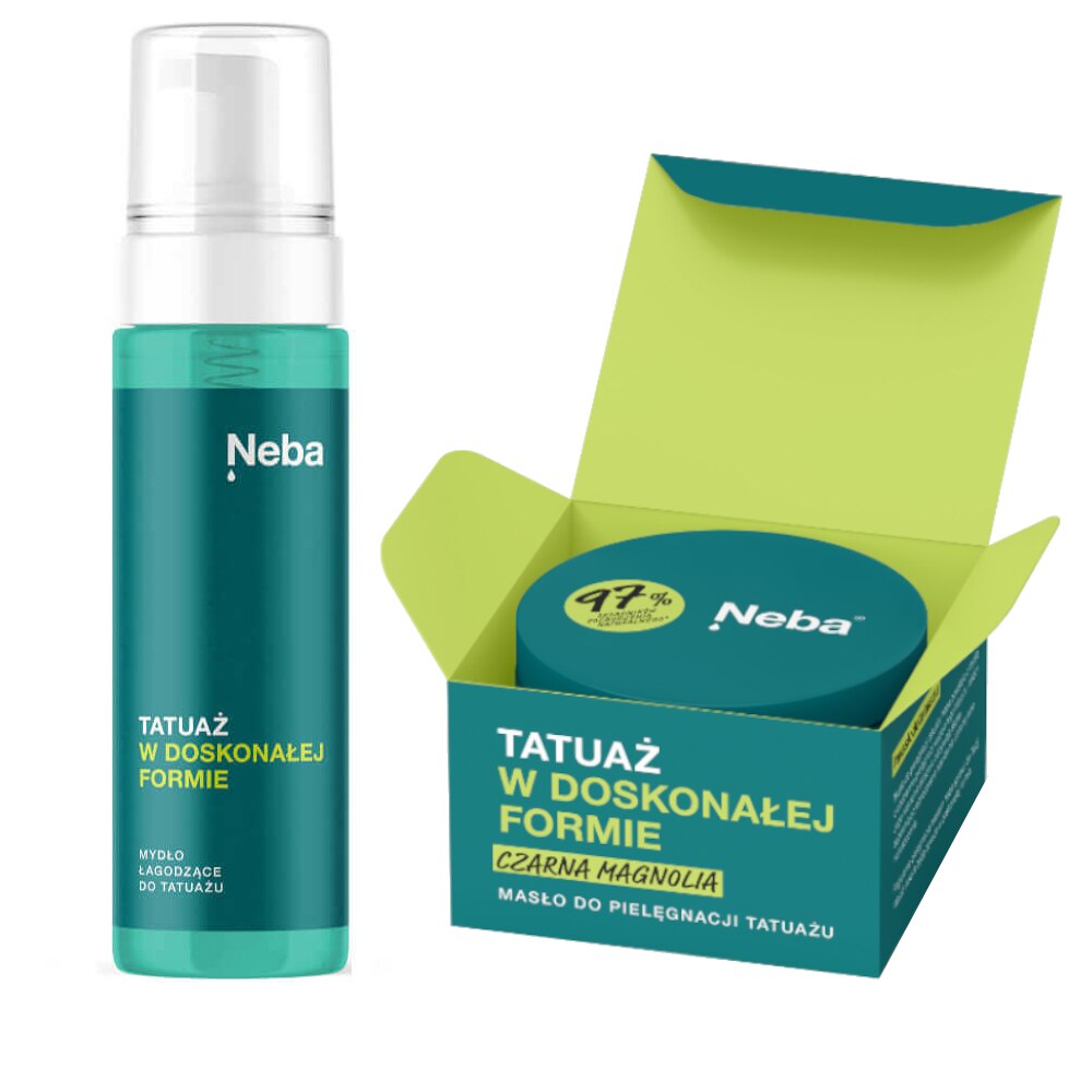 Set pentru ingrijirea pielii tatuate, Neba, 200 ml - eMAG.ro