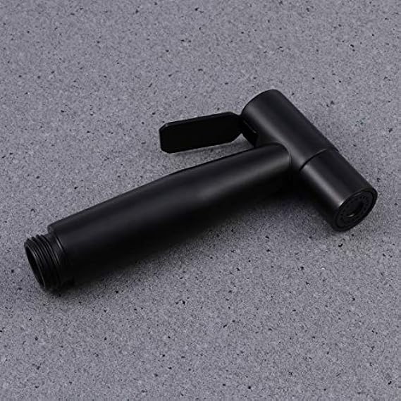 Cap furtun bideu Sunmostar, Inox, Negru - eMAG.ro