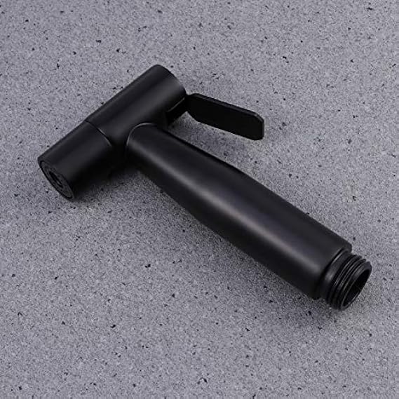 Cap furtun bideu Sunmostar, Inox, Negru - eMAG.ro