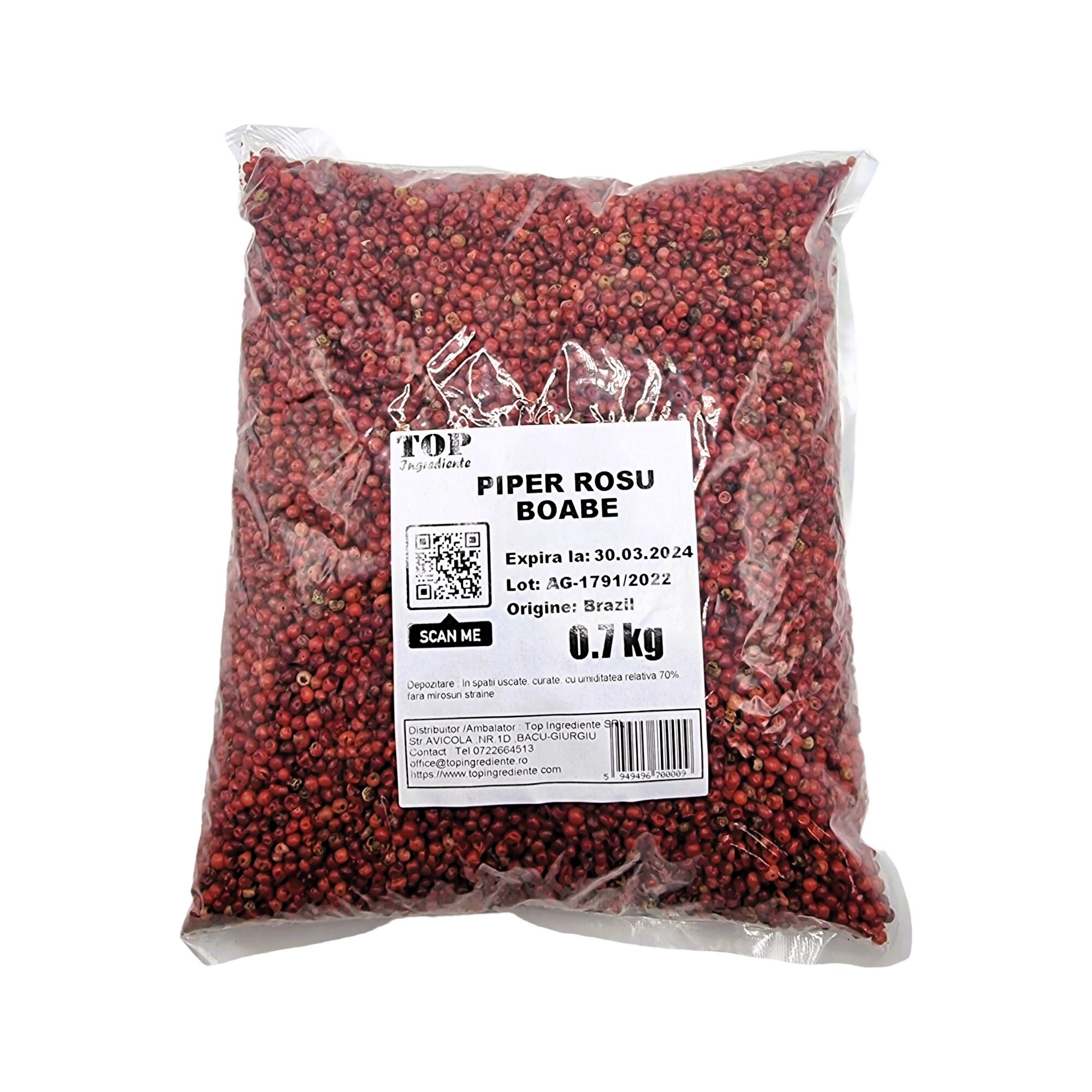 Piper Rosu Boabe, Punga 0,7 kg - eMAG.ro