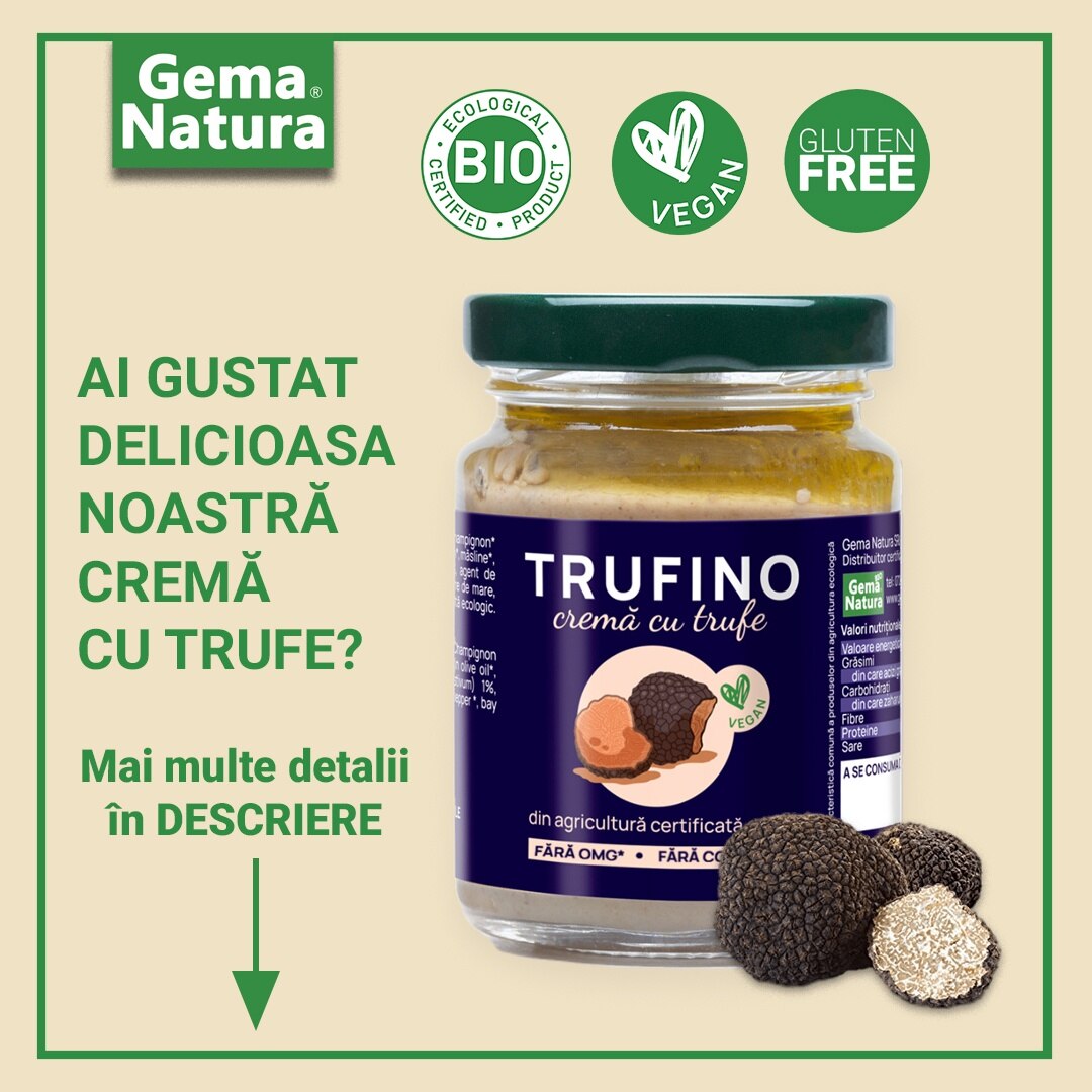 Crema cu trufe Bio Trufino, Gema Natura, 85g - eMAG.ro