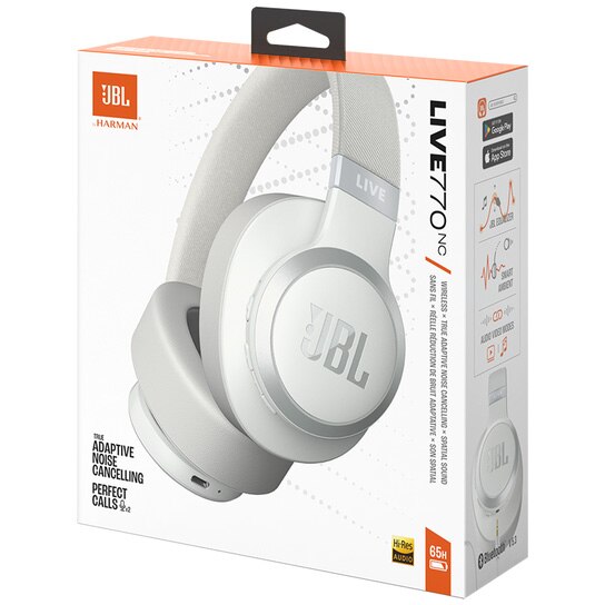 Casti audio wireless over-ear JBL LIVE 770NC, True Adaptive NC ...