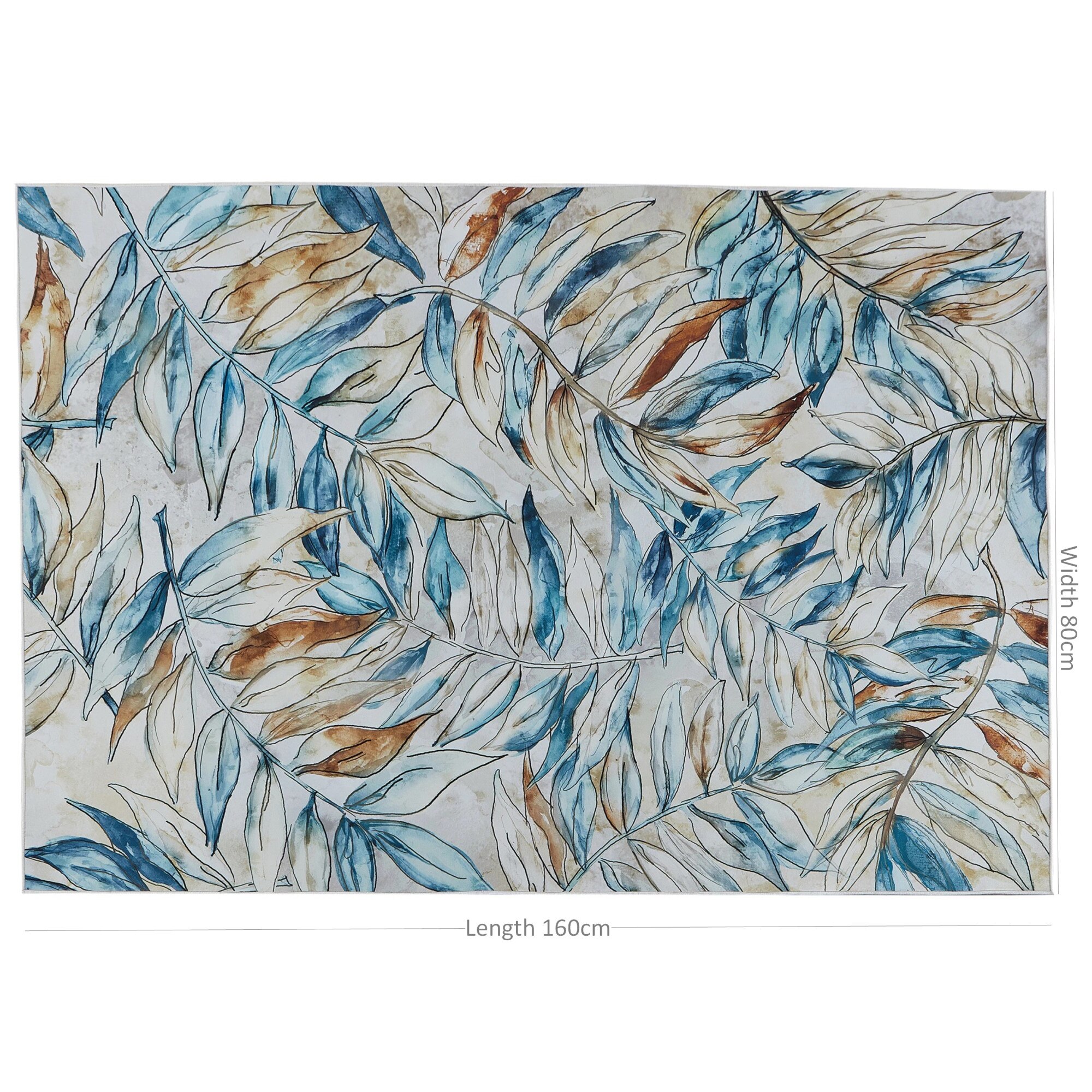 Covor, 80x160cm, Multicolor - eMAG.ro