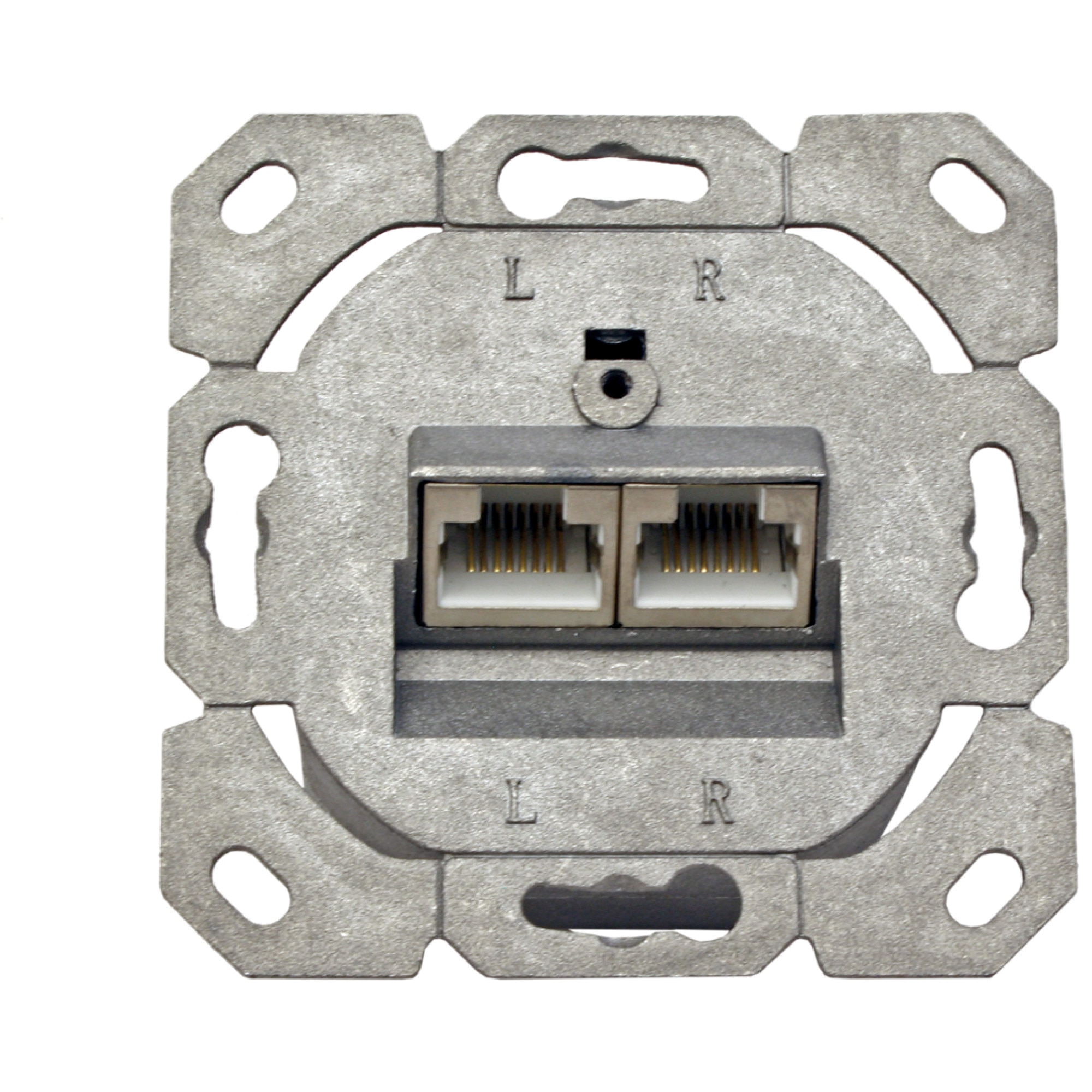 Priza RJ45 ingropata cat 6A ecranata orizontal, Value 25.99.8490 - eMAG.ro
