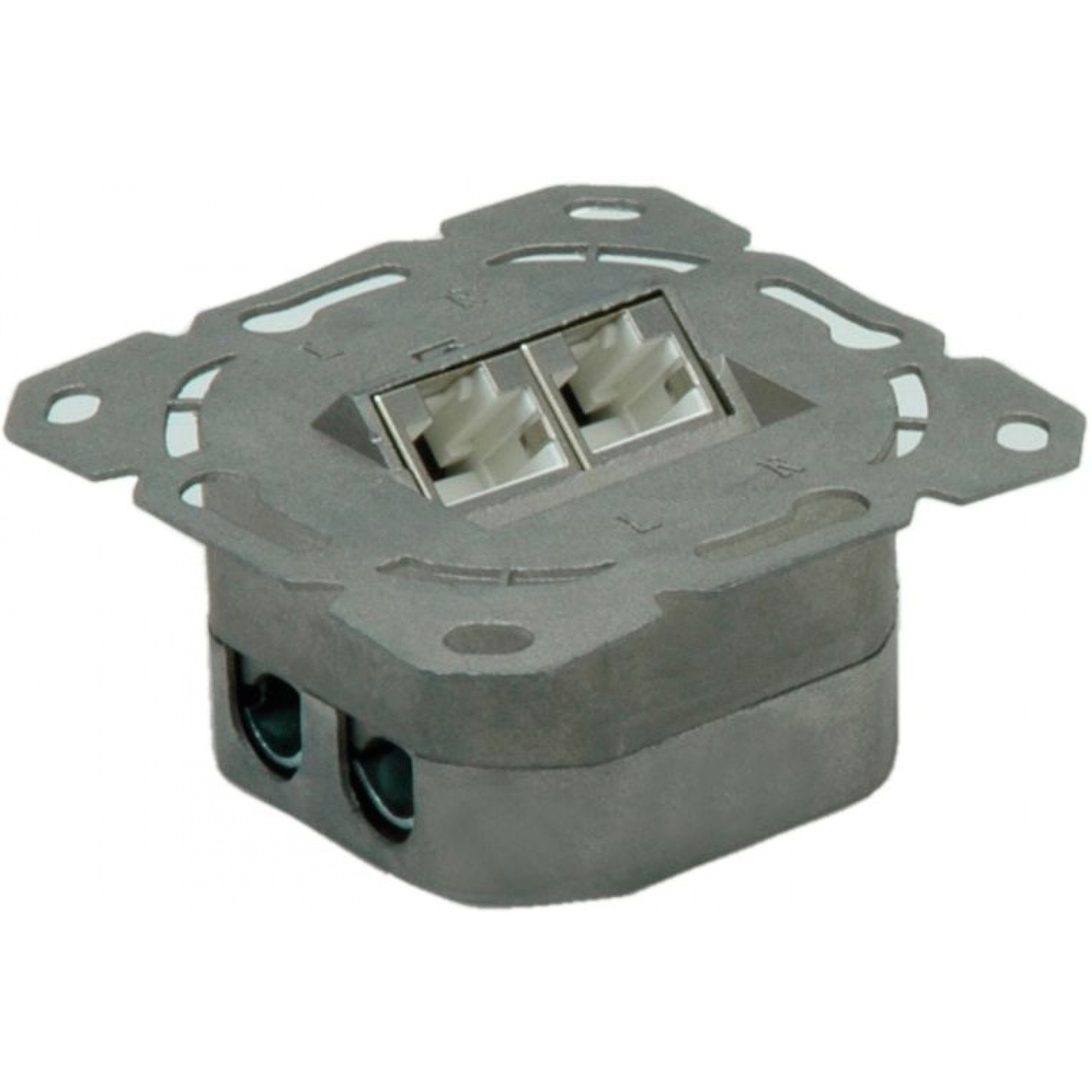 Priza RJ45 ingropata cat 6A ecranata orizontal, Value 25.99.8490 - eMAG.ro