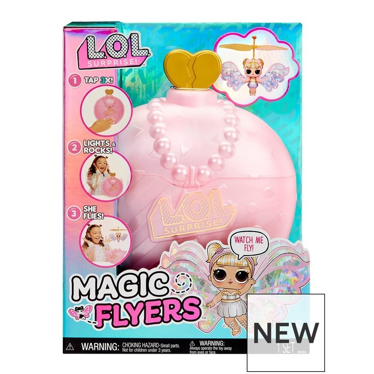Papusa LOL Surprise Magic Flyers Sweetie Fly, aripi aurii, zburatoare ...