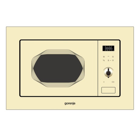Cuptor cu microunde incorporabil Gorenje BM201INI, 800 W, 20 l, Bej ...