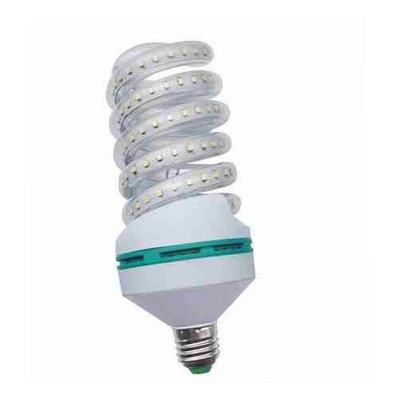 Set 5 becuri led spirala, putere 16W, lumina alba, rece, E27, fasung ...