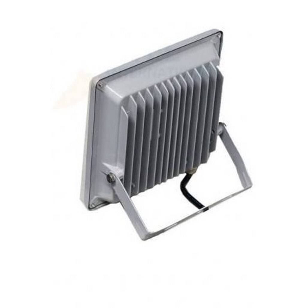 Proiector LED exterior si interior IP 66 Slim, 30W, Gri+negru - eMAG.ro