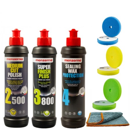 Set de lustruire pentru defecte minore si etansare Menzerna, 250ml ...