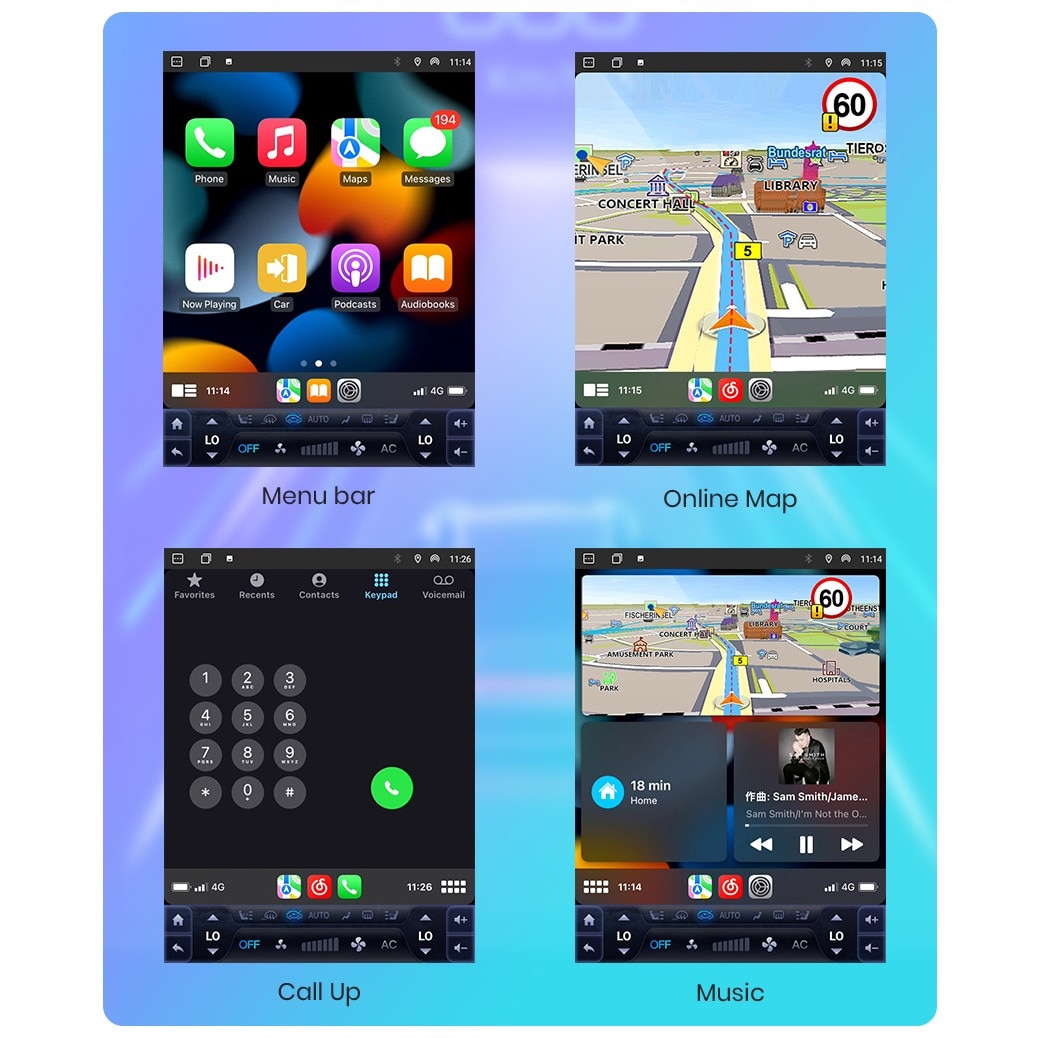 NAVI-ABC Navigációs rendszer, kompatibilis Ford Focus 3 2011-2018 Type ...