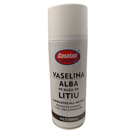 Spray vaselina alba pe baza de litiu, Caspian, 450ml - eMAG.ro