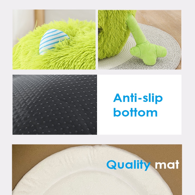 Pat pentru somn si relaxarea pisici, tip monstru dragut, 40x40x35cm ...