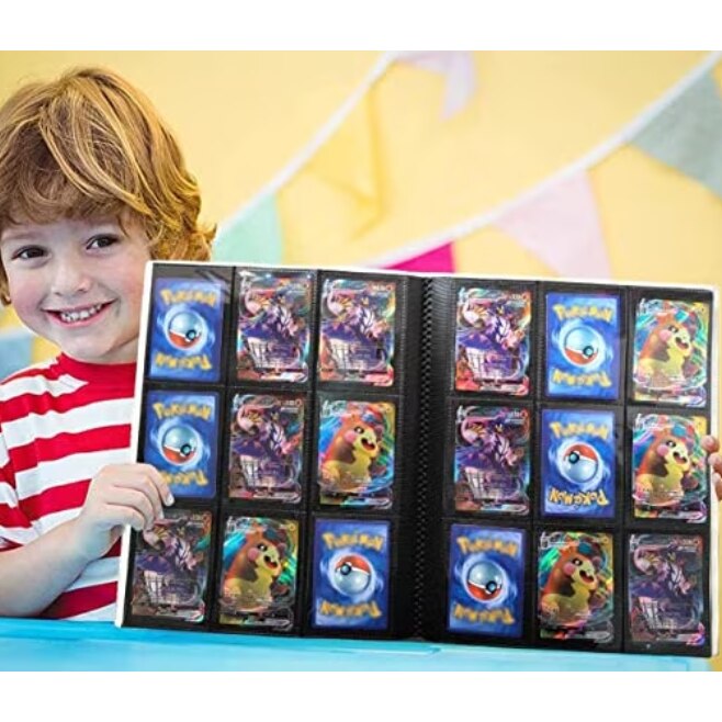 Set 150 cartonase Pokemon, Album 3D inclus - eMAG.ro