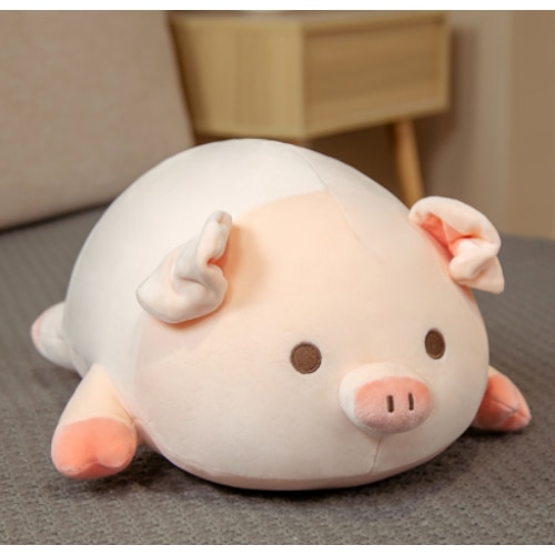 Jucarie de plus Kawaii Porc, Plus, 50 cm, Roz - eMAG.ro
