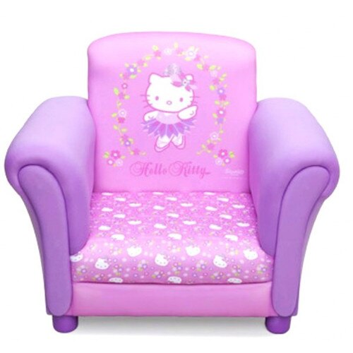 Delta Children - Fotoliu cu Cadru din Lemn Hello Kitty - eMAG.ro