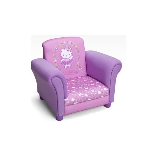 Delta Children - Fotoliu cu Cadru din Lemn Hello Kitty - eMAG.ro
