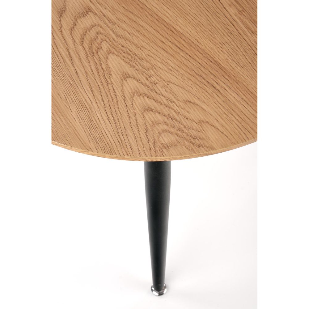 Комплект 2 масички за кафе, Halmar, MENTONA дъб златист/черен 40 X 41см ...