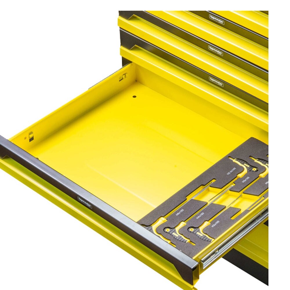 Шкаф за инструменти TOPMASTER, оборудван, 7 чекмеджета, 182 бр - eMAG.bg