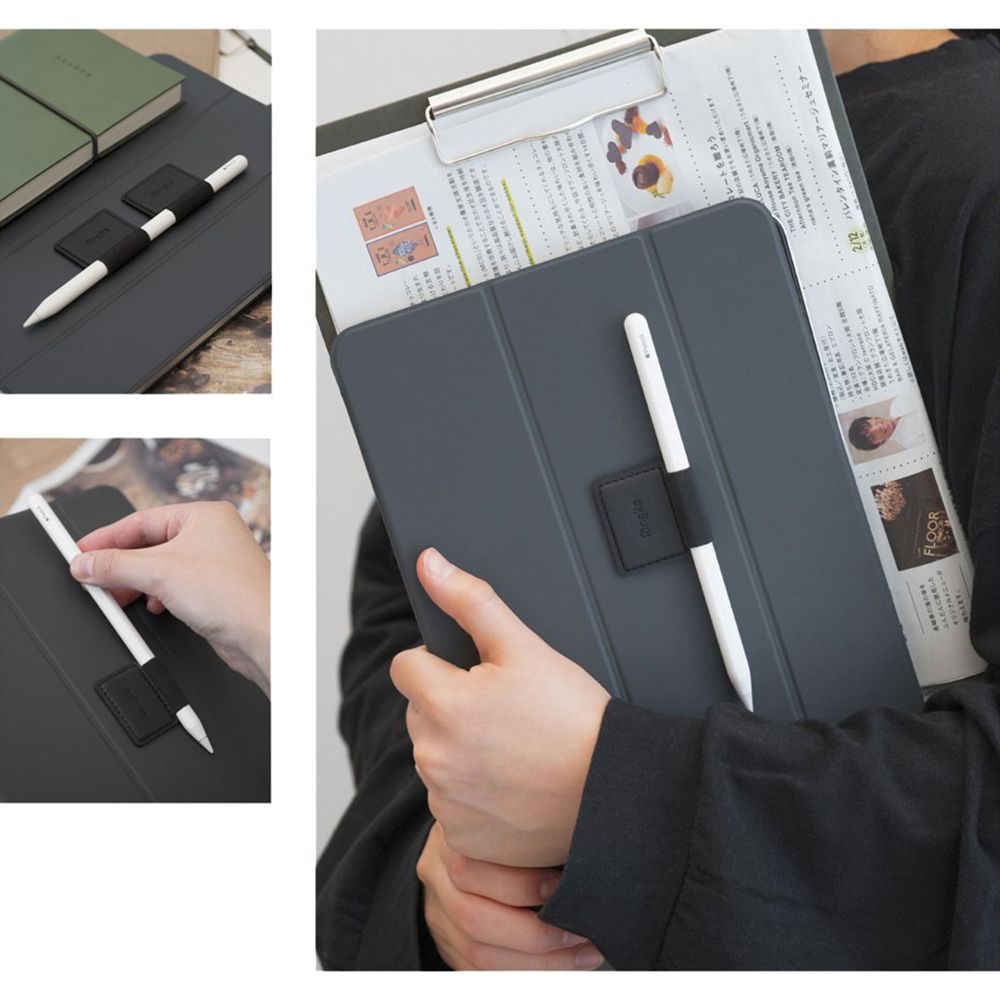 Suport Stylus Pen Autoadeziv set 2, X1833, Black - eMAG.ro