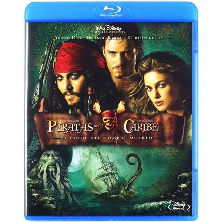 Карибски пирати Сандъкът на мъртвеца [blu Ray] Emag Bg