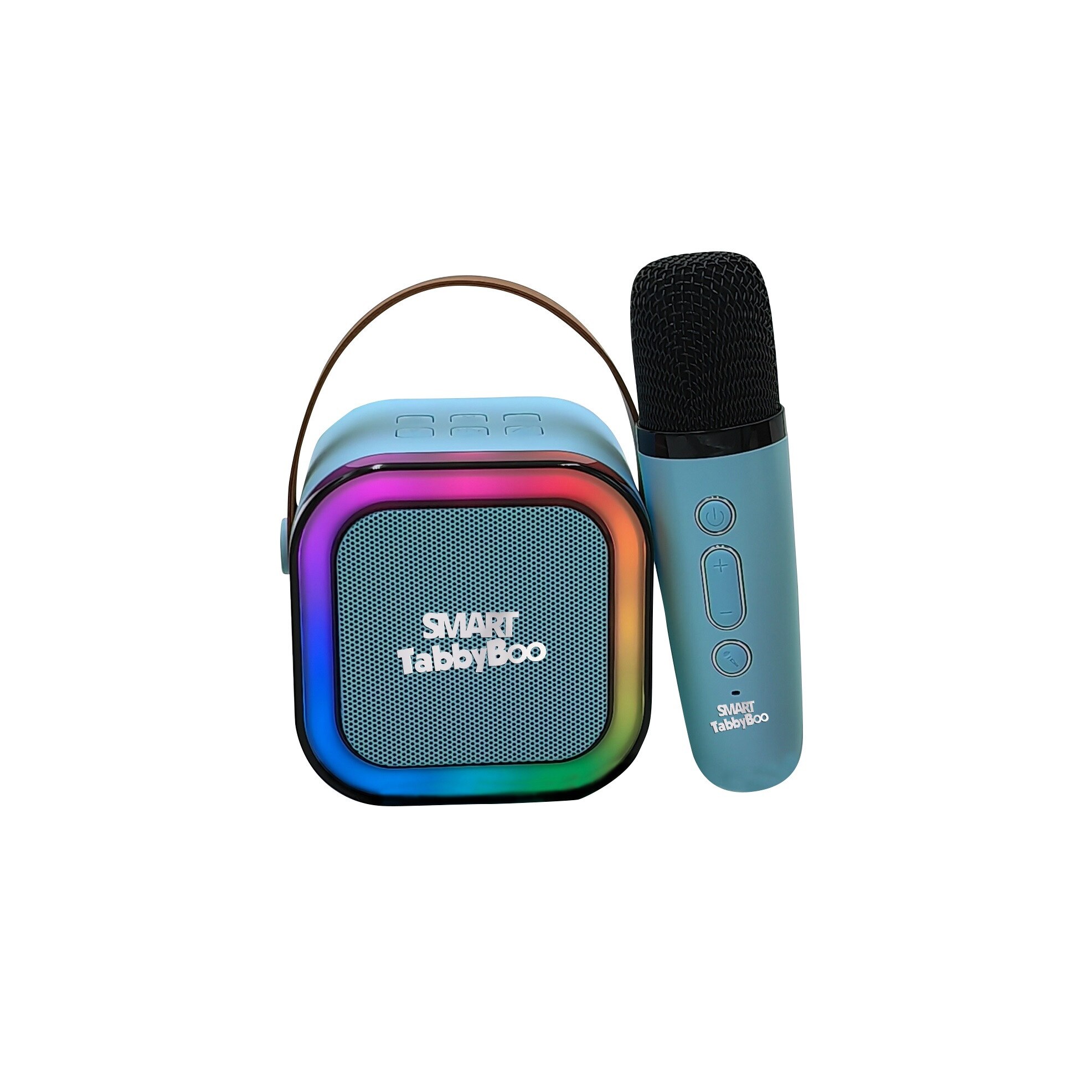 SMART TabbyBoo Караоке микрофон MK1 PRO 7W, син - eMAG.bg
