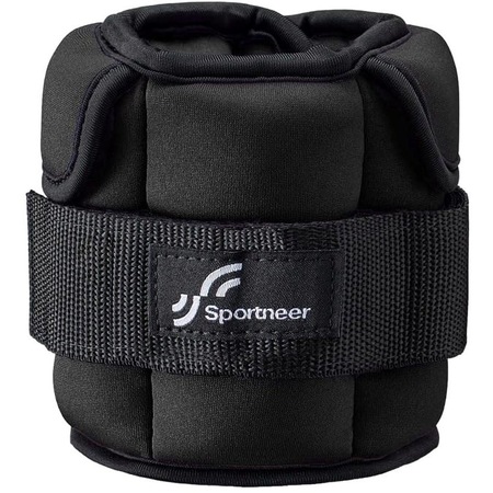 Set 2 greutati reglabile pentru incheieturi/Glezne, Sportneer, 1 kg ...