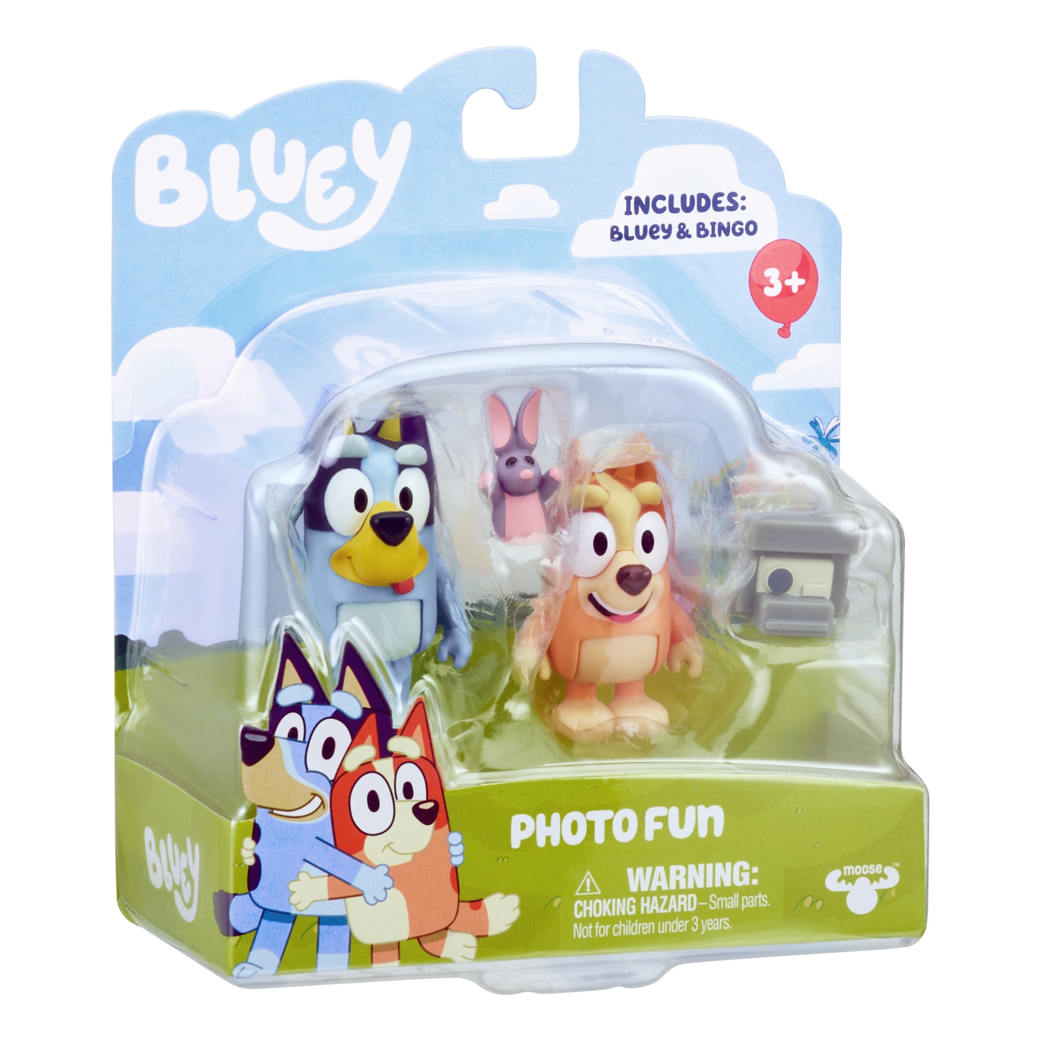 Set 2 figurine Bluey - Bluey & Bingo, Photo Fun - eMAG.ro