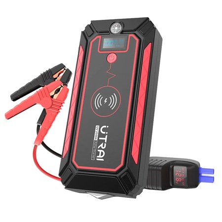 Starter auto portabil digital multifunctional cu lanterna si busola ...