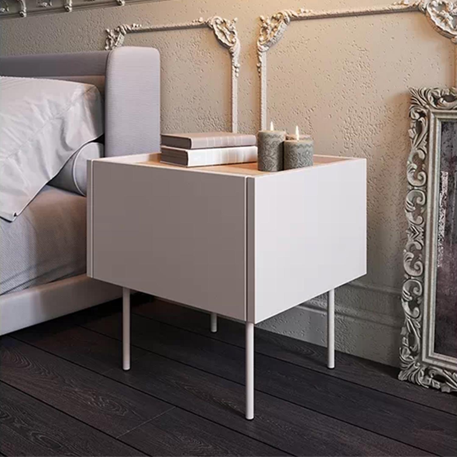 Noptiera, Modimo, Eveline, Crem Casmir si Stejar Nagano, 45cm - eMAG.ro