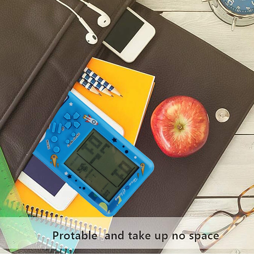 Joc tetris retro Brick Game 999 jocuri, SOOYE®, Albastru - eMAG.ro