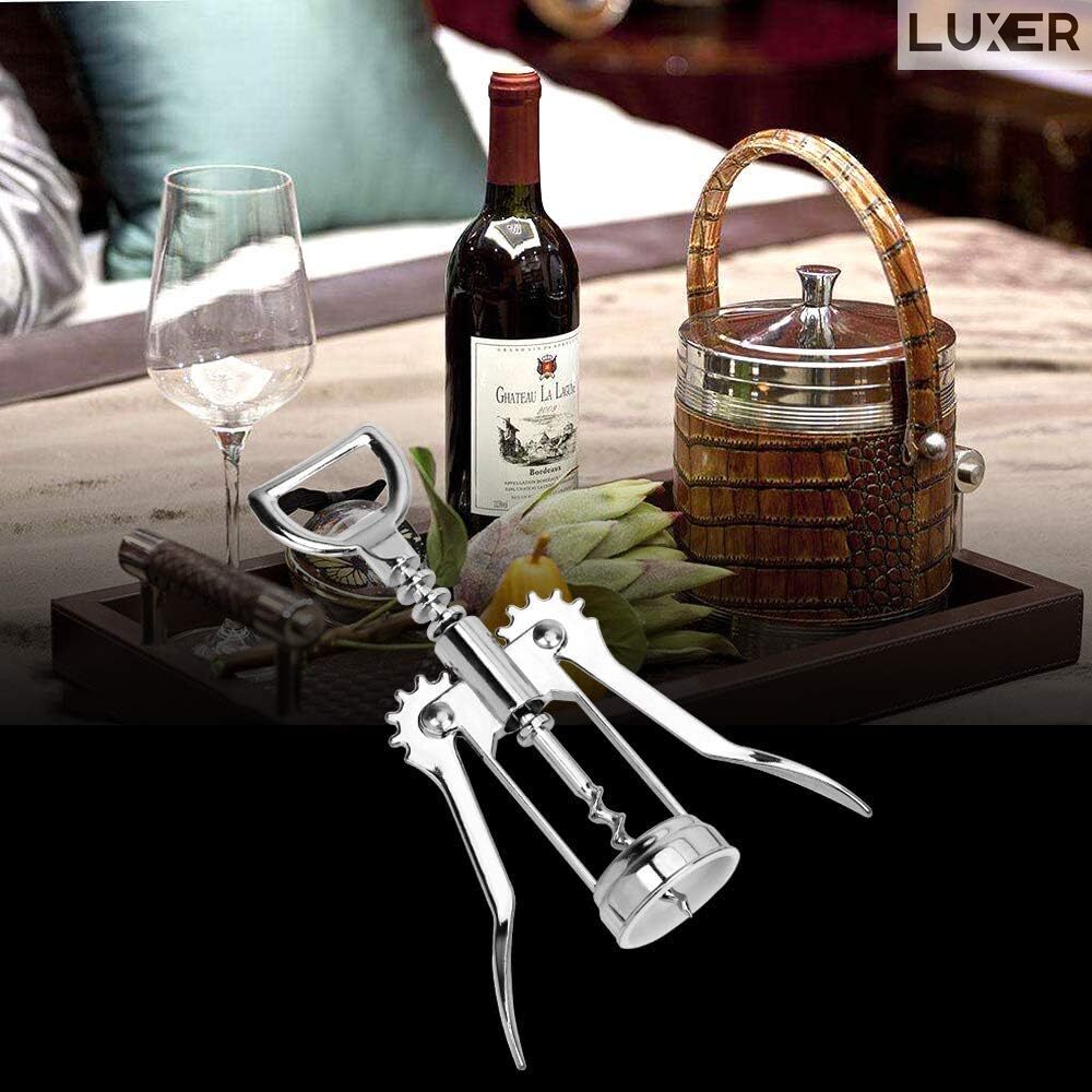 Tirbuson Manual din Inox pentru Sticle de Vin cu Desfacator Bere ...