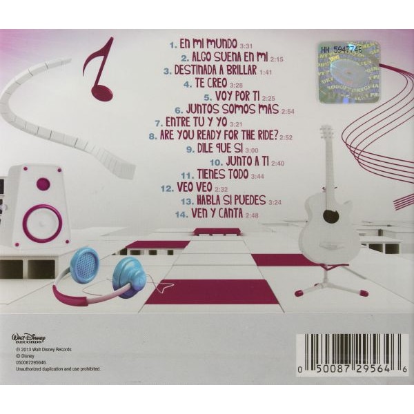 Violetta soundtrack [CD] - eMAG.ro