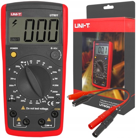 Multimetru digital ,capacimetru, UNI-T, UT601 - eMAG.ro