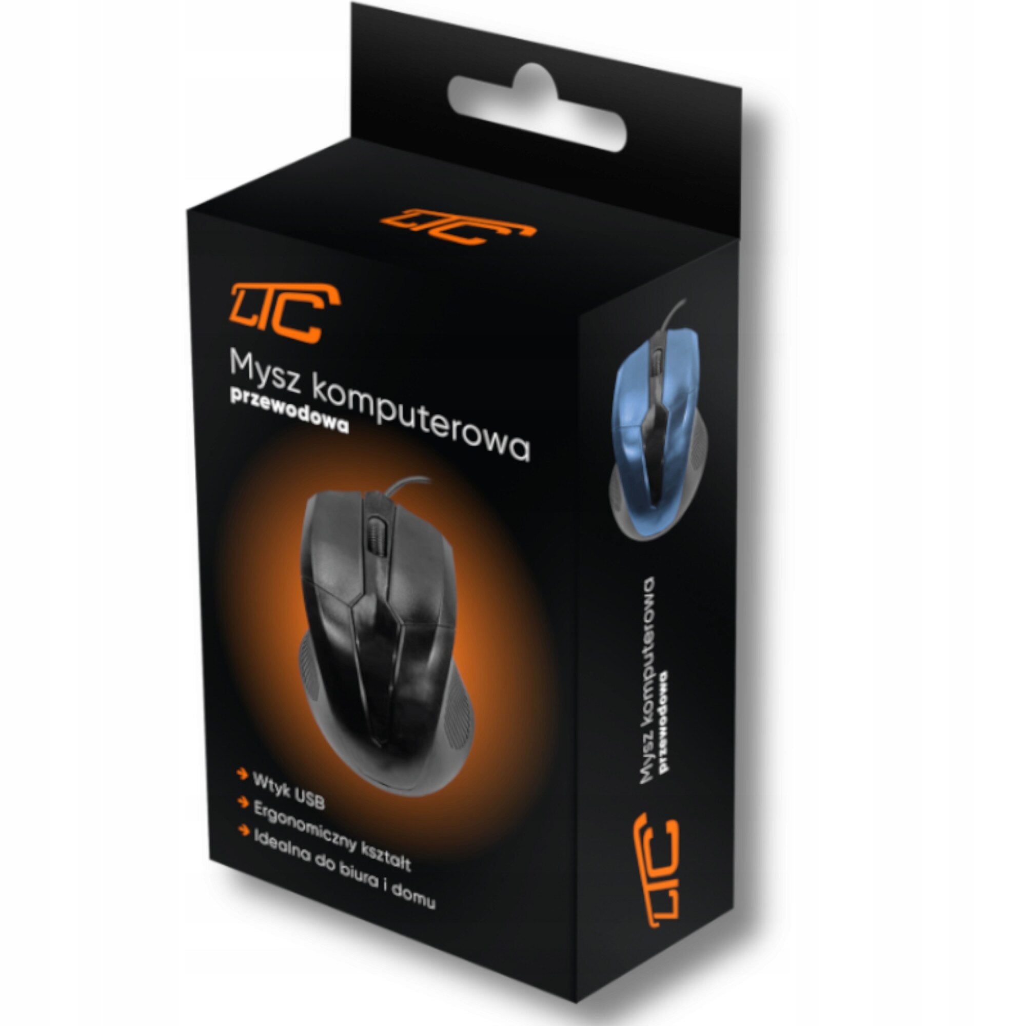 Mouse cu fir, LTC, 110x68x40mm, Argintiu - eMAG.ro