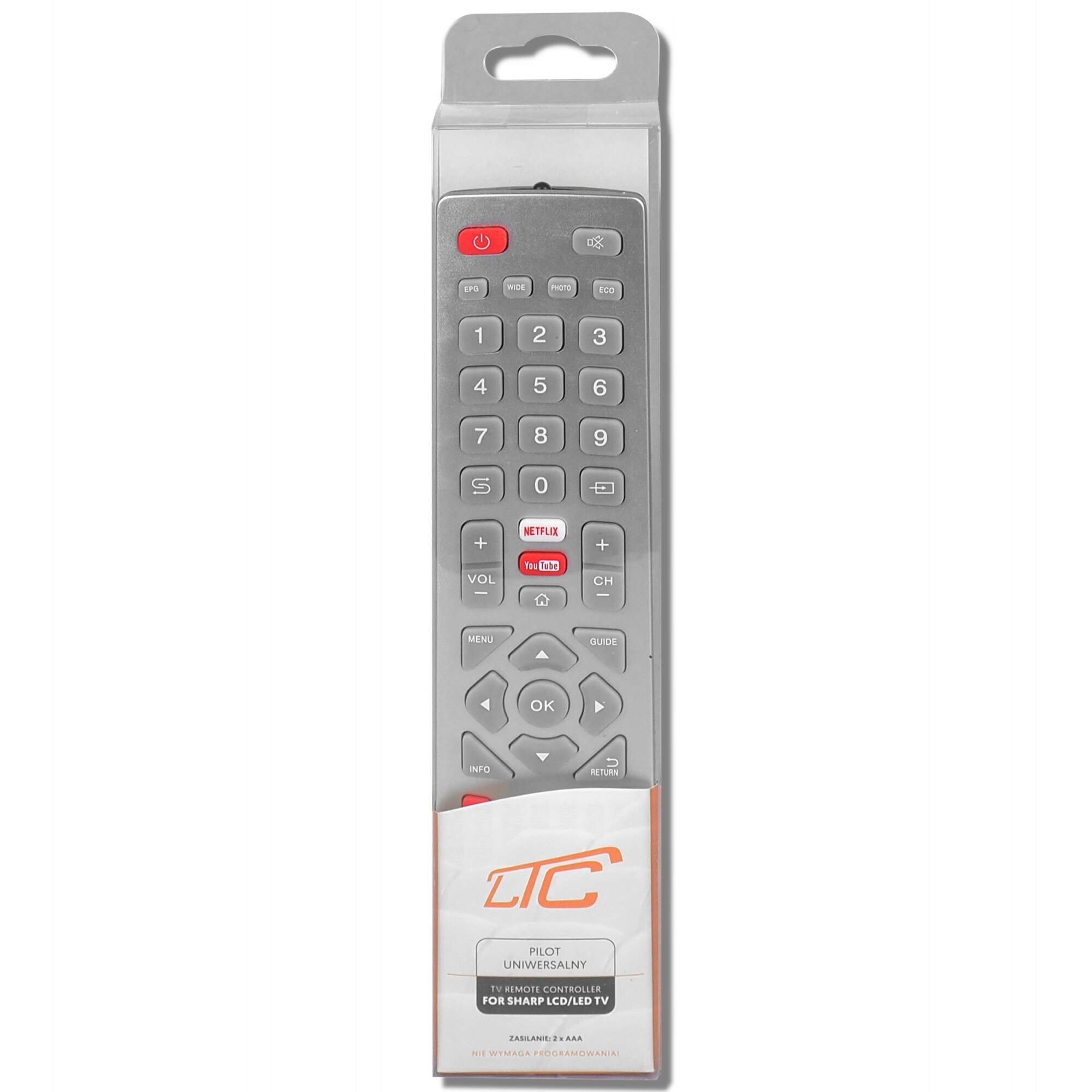 Telecomanda TV universala, Sharp, Buton dedicat Netflix/Youtube - eMAG.ro