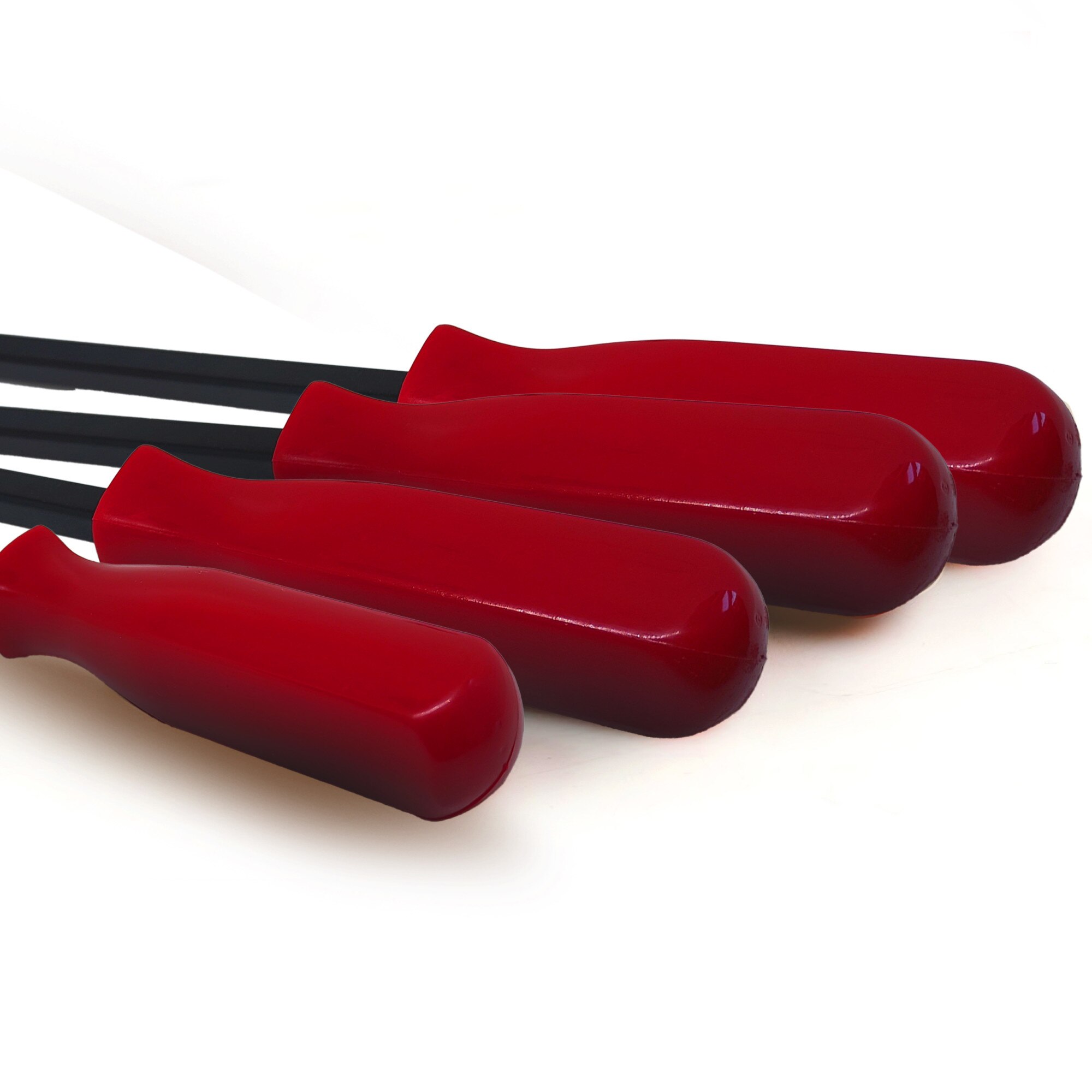 Set de 4 Leviere cu Maner pentru Montaj Anvelope, Negru-Rosu - eMAG.ro