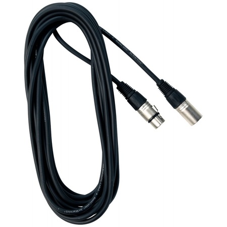 Cablu microfon, Rockcable, 6m, XLR, Negru - eMAG.ro