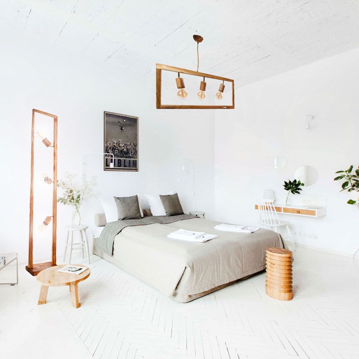 Lustra din lemn SIMPLY WOOD SI 3/W. - eMAG.ro
