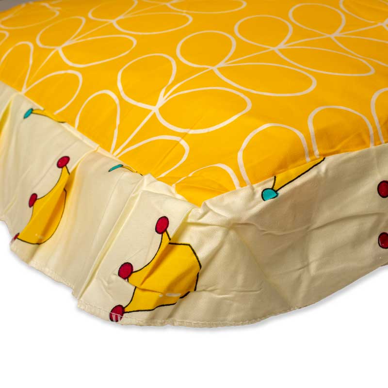 Pat King pentru pisici, Sarsaila, galben, 60x50x10 cm - eMAG.ro