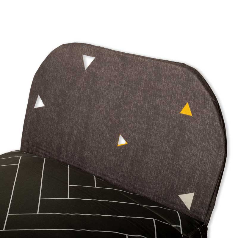 Pat King pentru pisici, Sarsaila, gri-petrol, 60x50x10 cm - eMAG.ro