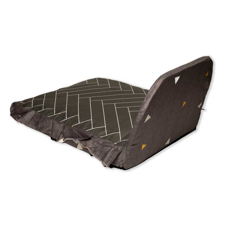 Pat King pentru pisici, Sarsaila, gri-petrol, 60x50x10 cm - eMAG.ro