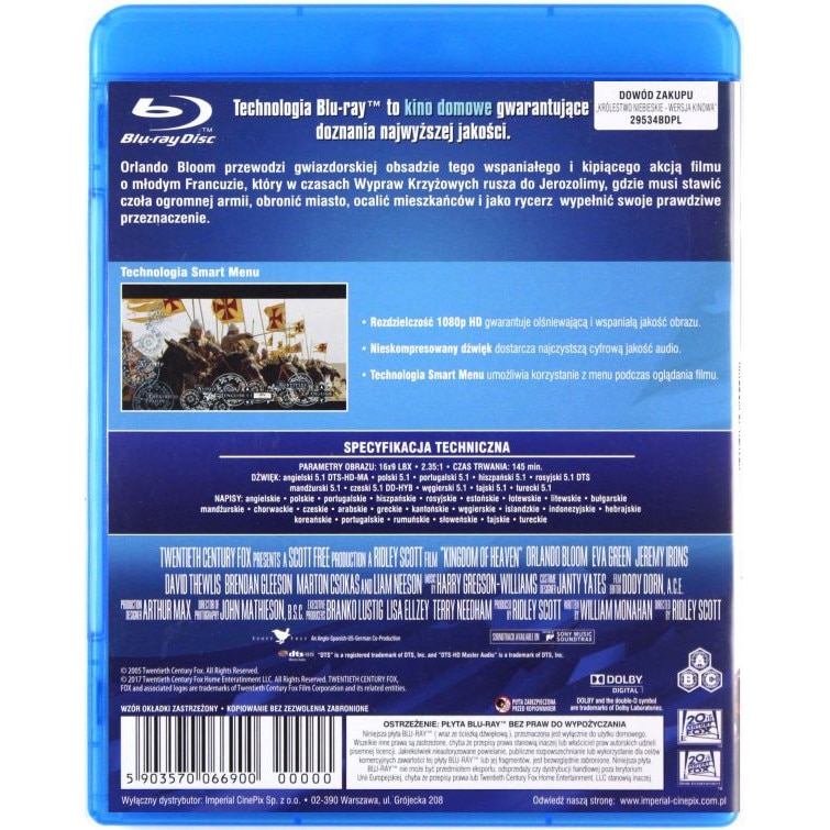 Mennyei királyság [Blu-Ray] - eMAG.hu