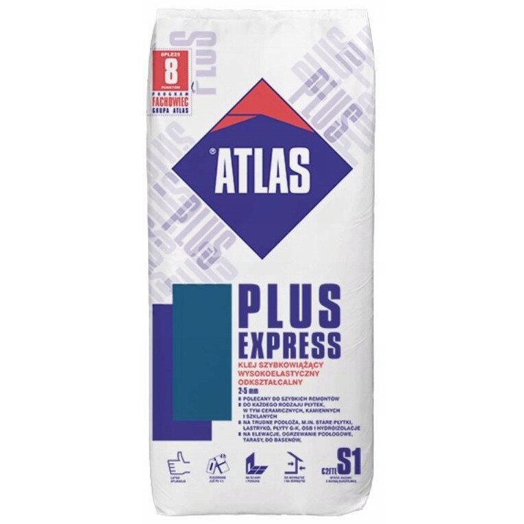 Adeziv, Atlas Super Plus Express C2FTE S1, 25kg - eMAG.ro