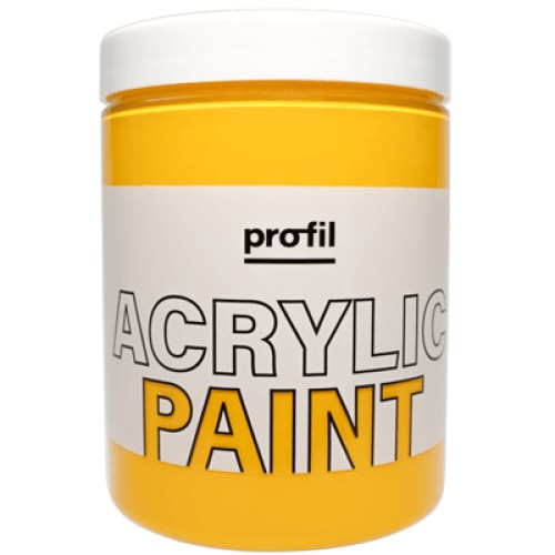 Vopsea acrilica, Profil, 300 ml, Galben inchis - eMAG.ro