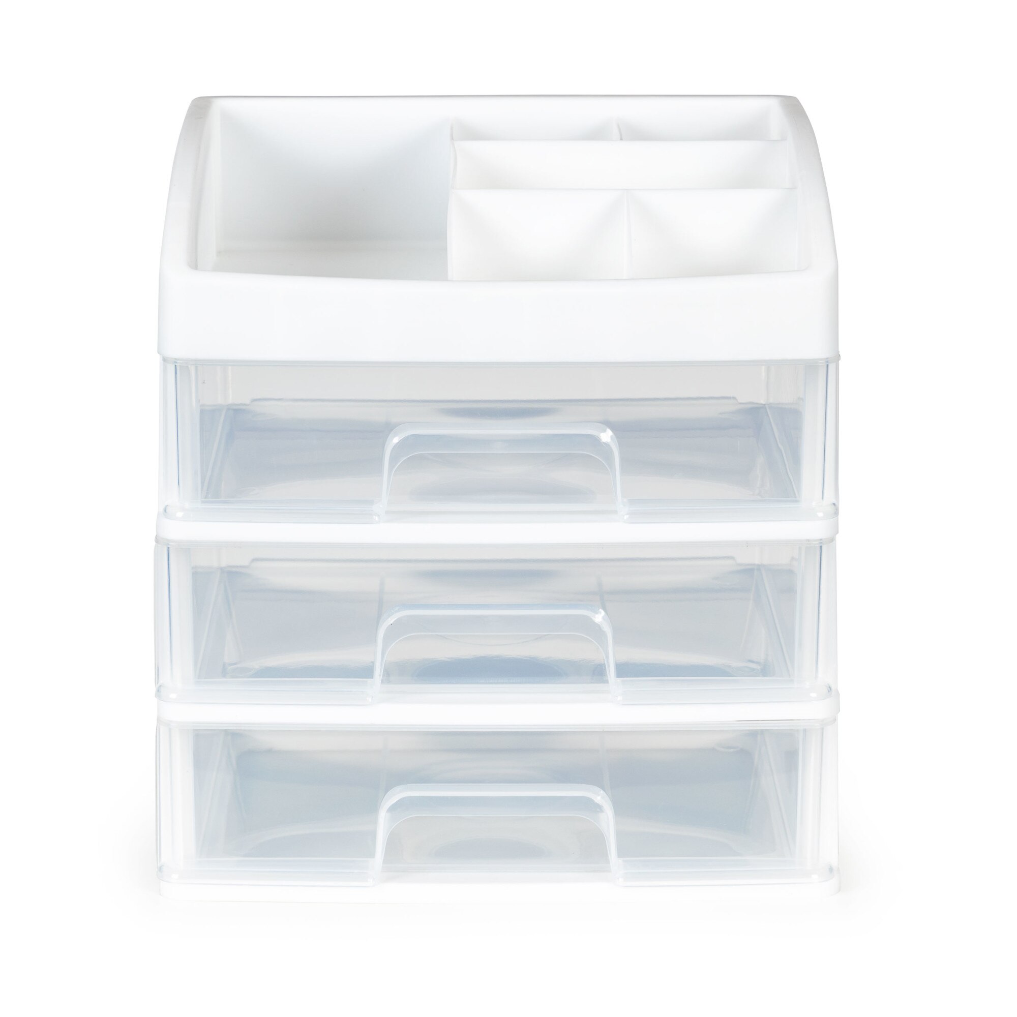 Organizator cosmetice, Modernhome, Plastic, Alb - eMAG.ro