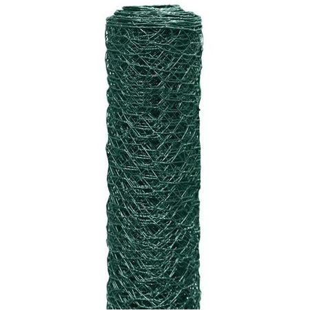 Plasa hexagonala, Un, PVC, 0.8 mm, 50 cm x 10 m, Verde - eMAG.ro